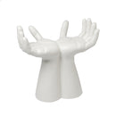 Studio A Hands Ceramic White Stool – CLAYTON GRAY HOME