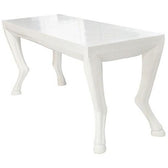 Oly Studio Faline Library Table Frost White – CLAYTON GRAY HOME
