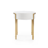 Villa & House Bodrum Side Table Vanilla – CLAYTON GRAY HOME