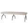 Arteriors Home Bahati Bench Natural Linen and Iron – CLAYTON GRAY HOME