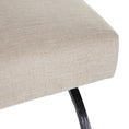 Arteriors Home Bahati Bench Natural Linen and Iron – CLAYTON GRAY HOME