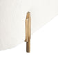 Arteriors Home Justin Bench White Hair on Hide and Antique Brass ...