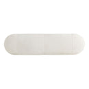 Arteriors Home Justin Bench White Hair on Hide and Antique Brass ...