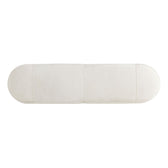 Arteriors Home Justin Bench White Hair on Hide and Antique Brass ...