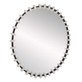 Arteriors Home Pira Mirror White Gesso and Bronze Iron – CLAYTON GRAY HOME