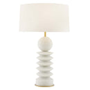 Arteriors Home Roxbury Table Lamp Ivory Glass Stone – CLAYTON GRAY HOME