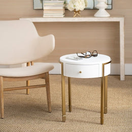 Villa & House Bodrum Side Table Vanilla – CLAYTON GRAY HOME