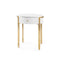 Villa & House Bodrum Side Table Vanilla – CLAYTON GRAY HOME