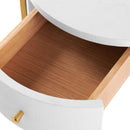 Villa & House Bodrum Side Table Vanilla – CLAYTON GRAY HOME