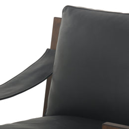 Four Hands Cesar Chair Carson Black Leather – CLAYTON GRAY HOME