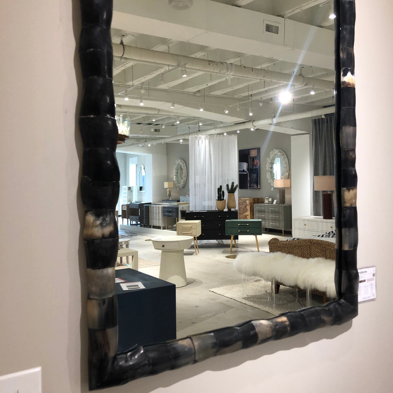 Made Goods Pierson Mirror Mixed Horn - multiple options – CLAYTON GRAY HOME