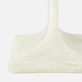 Made Goods Bexley Outdoor Accent Table Pearl White Cast Resin ...