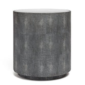Made Goods Cara Side Table Cool Grey Faux Shagreen – CLAYTON GRAY HOME
