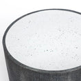 Made Goods Cara Side Table Cool Grey Faux Shagreen – CLAYTON GRAY HOME