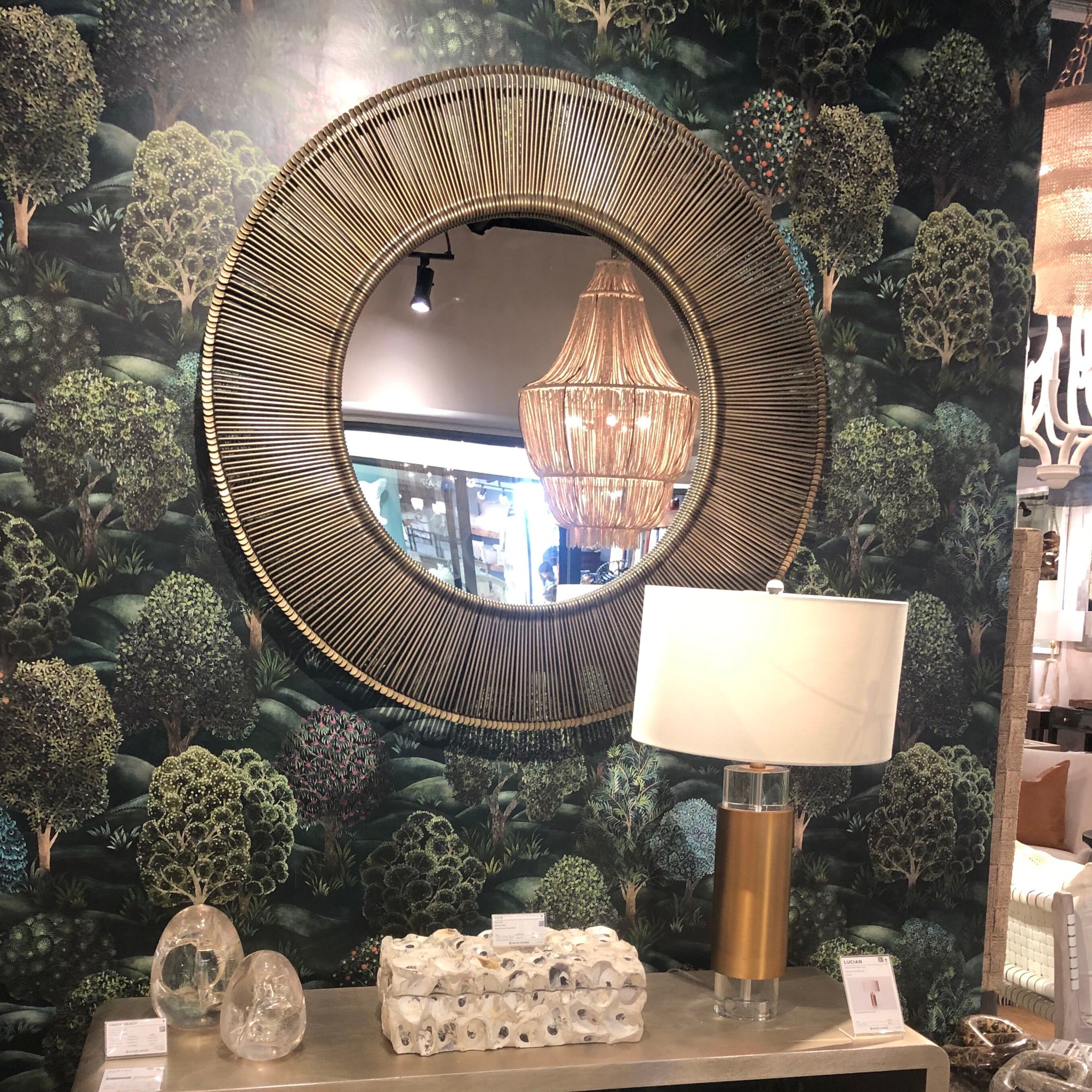 Made Goods Dawn Mirror Antique Brass Iron - multiple options – CLAYTON ...