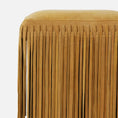 Made Goods Hallie Stool Mustard Suede Fringe – CLAYTON GRAY HOME