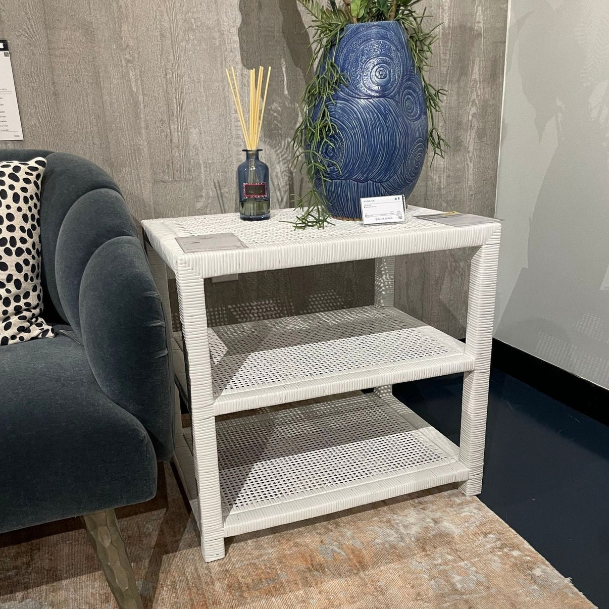 Made Goods Isla Side Table White Peeled Rattan – CLAYTON GRAY HOME