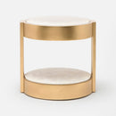 Made Goods Kade Side Table White Stone – CLAYTON GRAY HOME
