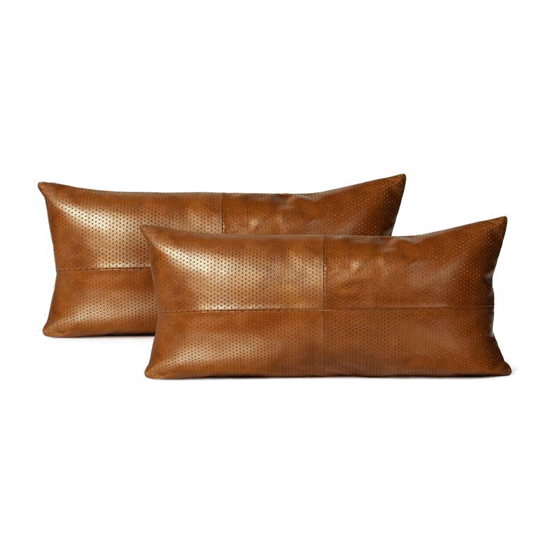 Made Goods Kody Lumbar Pillow Set Aged Camel Leather – CLAYTON GRAY HOME