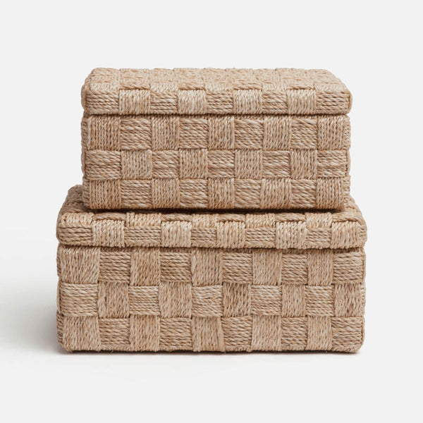Made Goods Lilou Box Set Natural Abaca – CLAYTON GRAY HOME