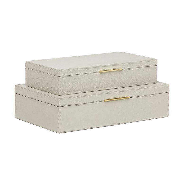 Made Goods Ralston Box Set Light Gray Full Grain Leather – CLAYTON GRAY ...