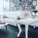 Oly Studio Faline Library Table Frost White – CLAYTON GRAY HOME