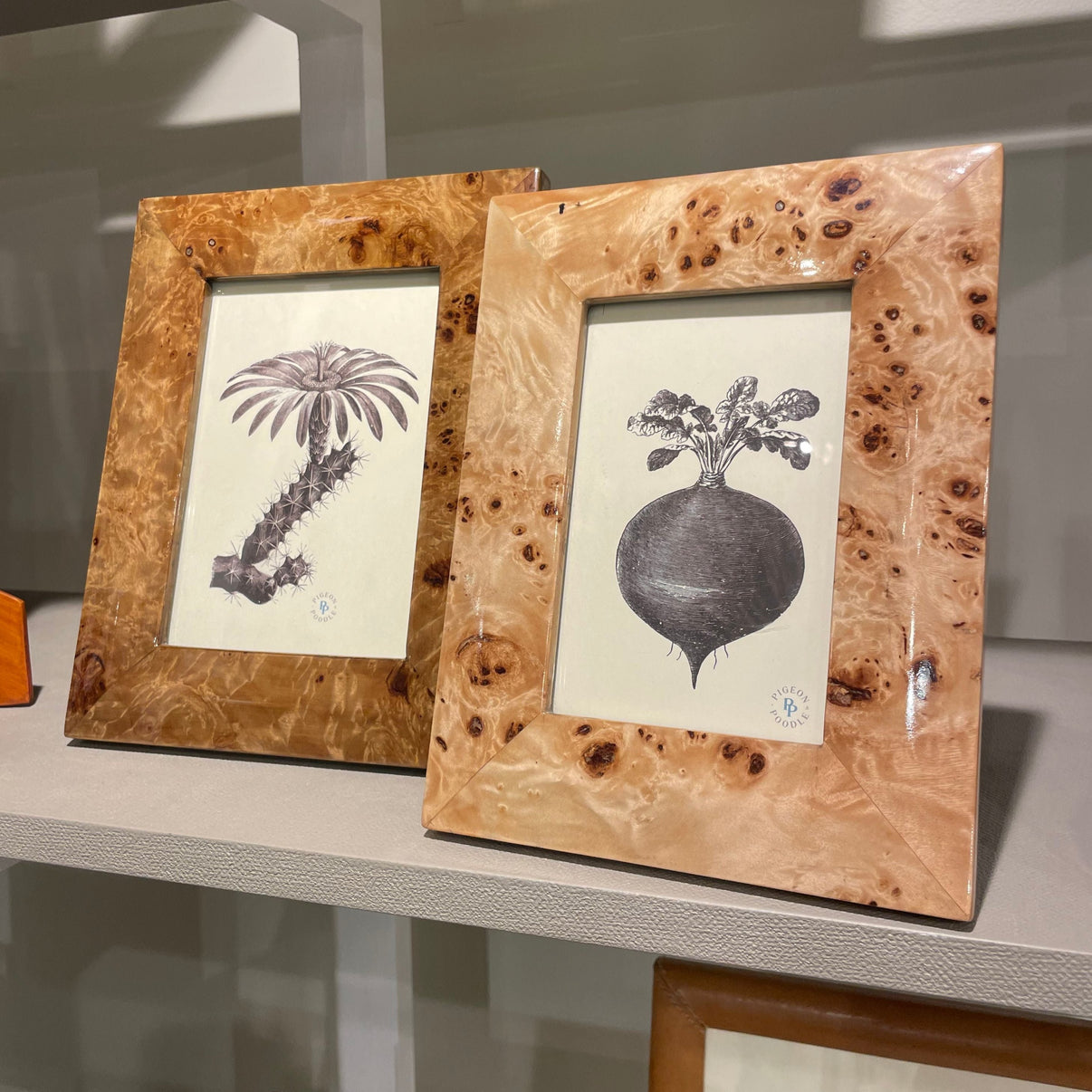 Pigeon and Poodle Narvik Frame Burl Maple – CLAYTON GRAY HOME