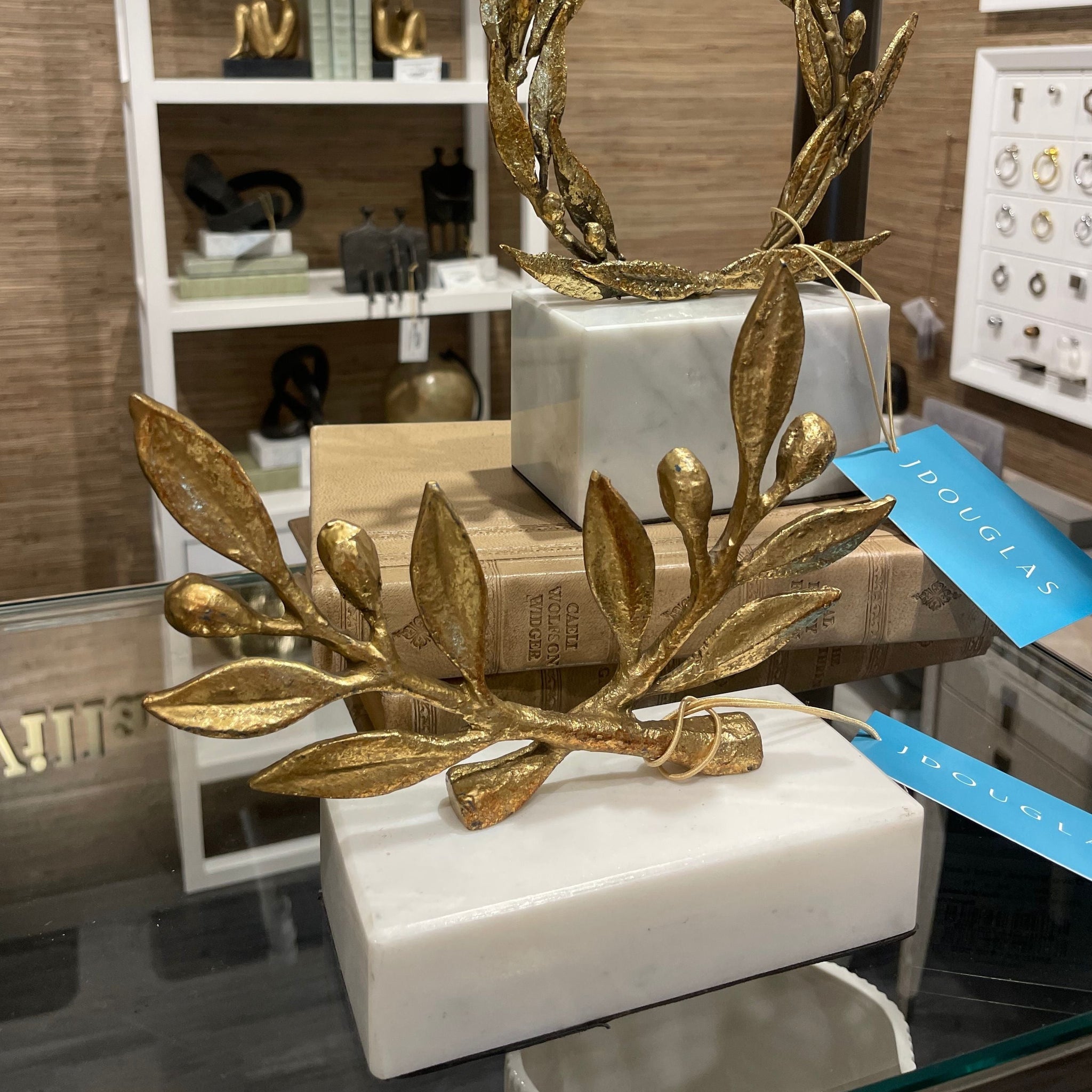 Villa & House Olive Statue Gold Leaf – CLAYTON GRAY HOME