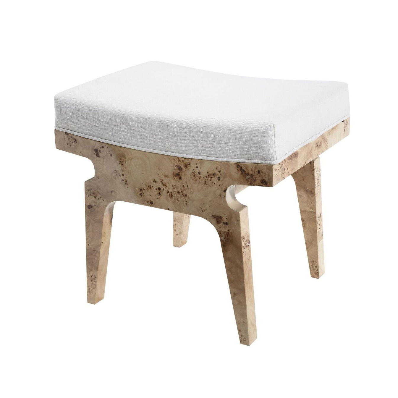 Worlds Away Fergie Stool Burl Wood – CLAYTON GRAY HOME