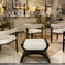 Worlds Away Janna Stool Dark Espresso – CLAYTON GRAY HOME