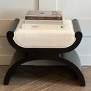 Worlds Away Janna Stool Dark Espresso – CLAYTON GRAY HOME