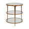 Worlds Away Vienna Side Table Antique Brass – CLAYTON GRAY HOME