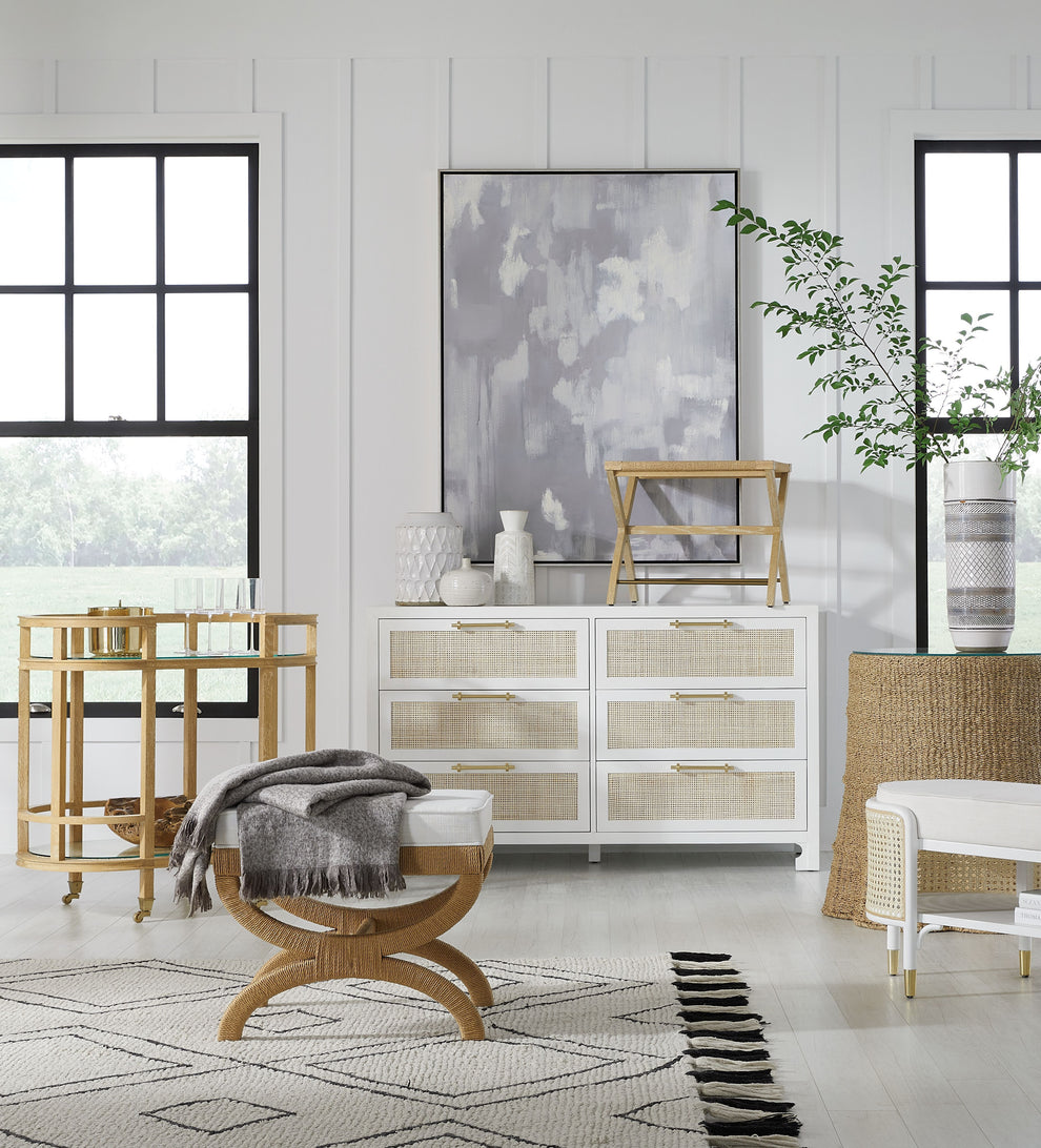 Worlds Away Janna Stool Cerused Oak – CLAYTON GRAY HOME